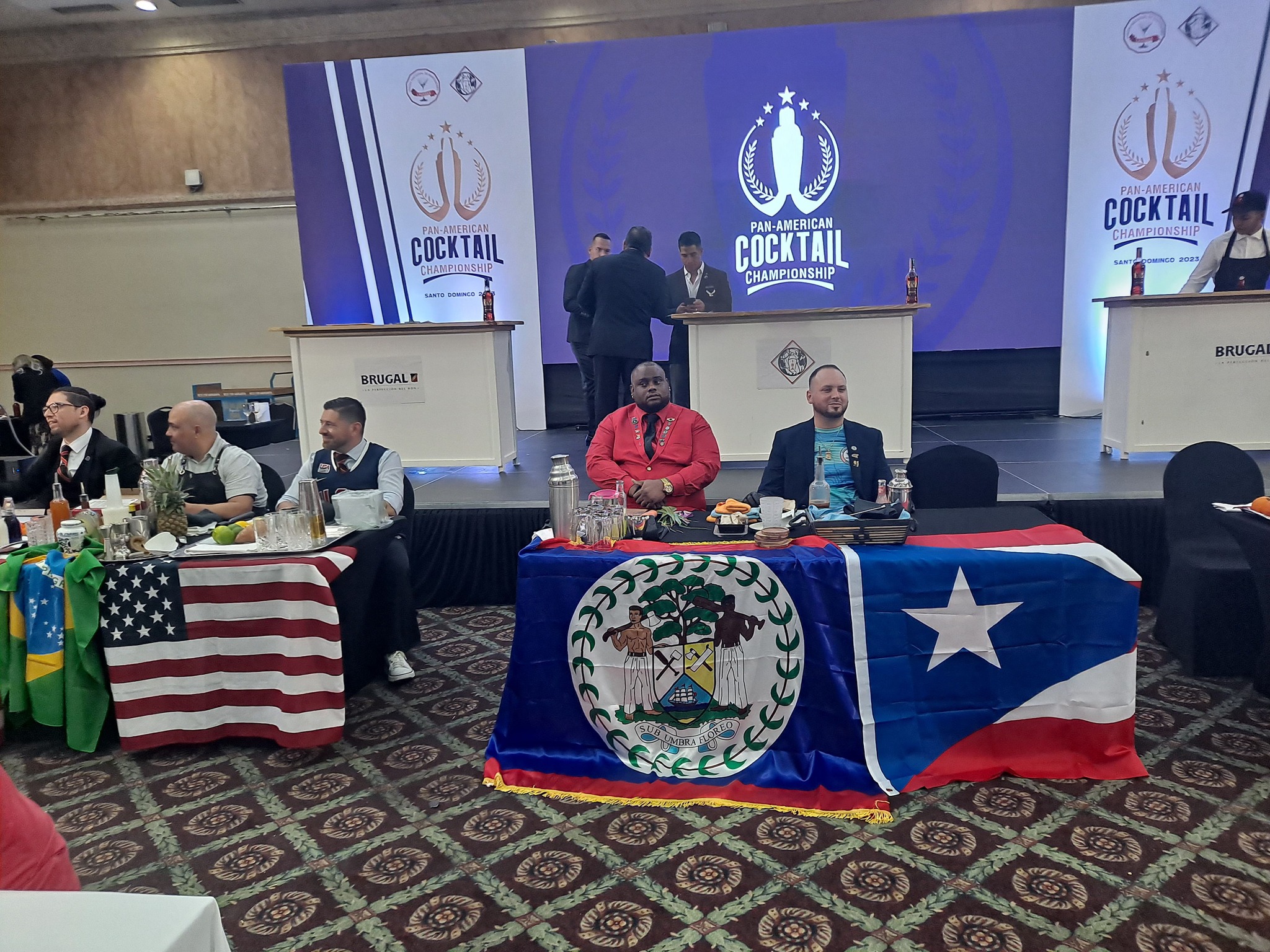 Island bartender Joe Pate represents well at the Pan-American Cocktail ...
