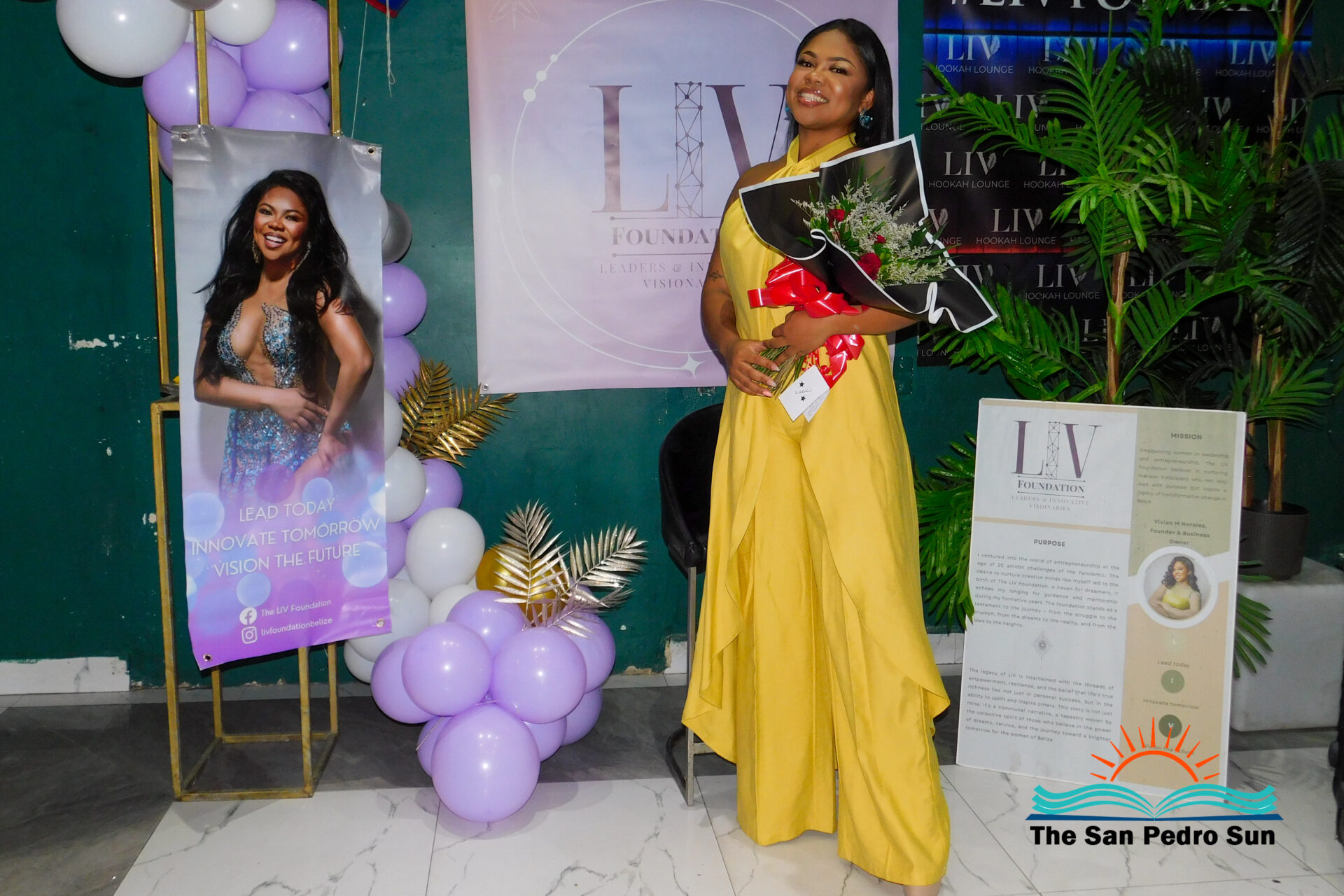 San Pedro’s Vivian Noralez starts her journey for the Miss Universe ...